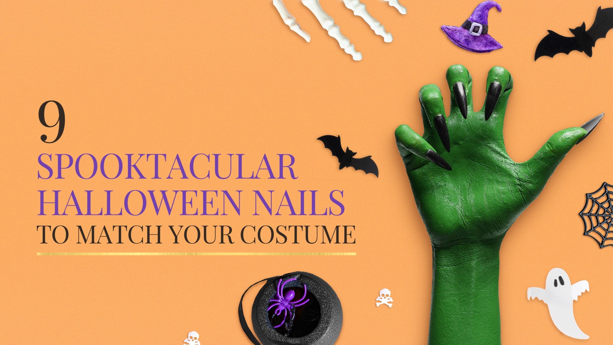 9 Spooktacular Halloween Nails To Match Your Costume – iGel Beauty