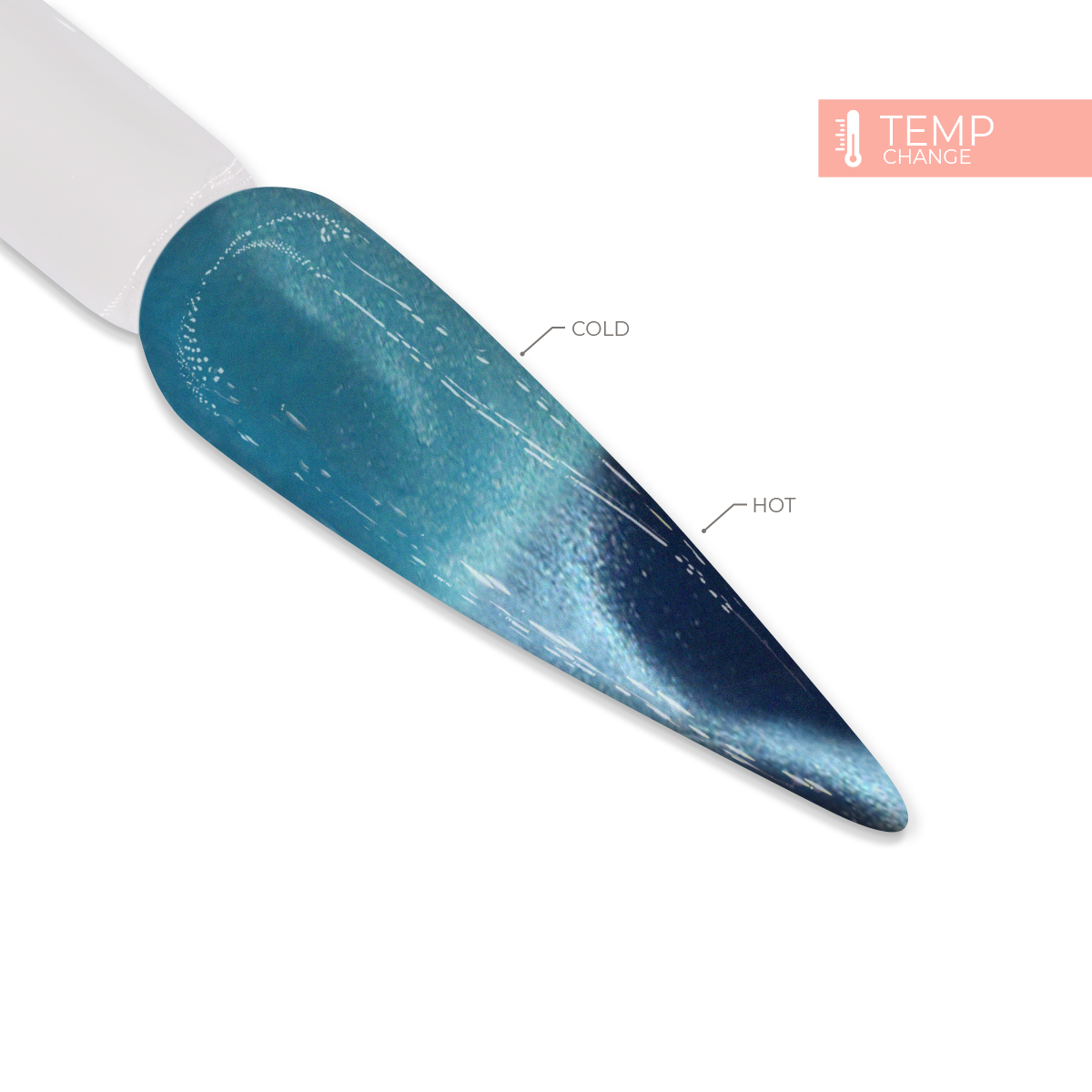 3D Mood Change Cat Eye - MCE07 Blueberry Twister – iGel Beauty