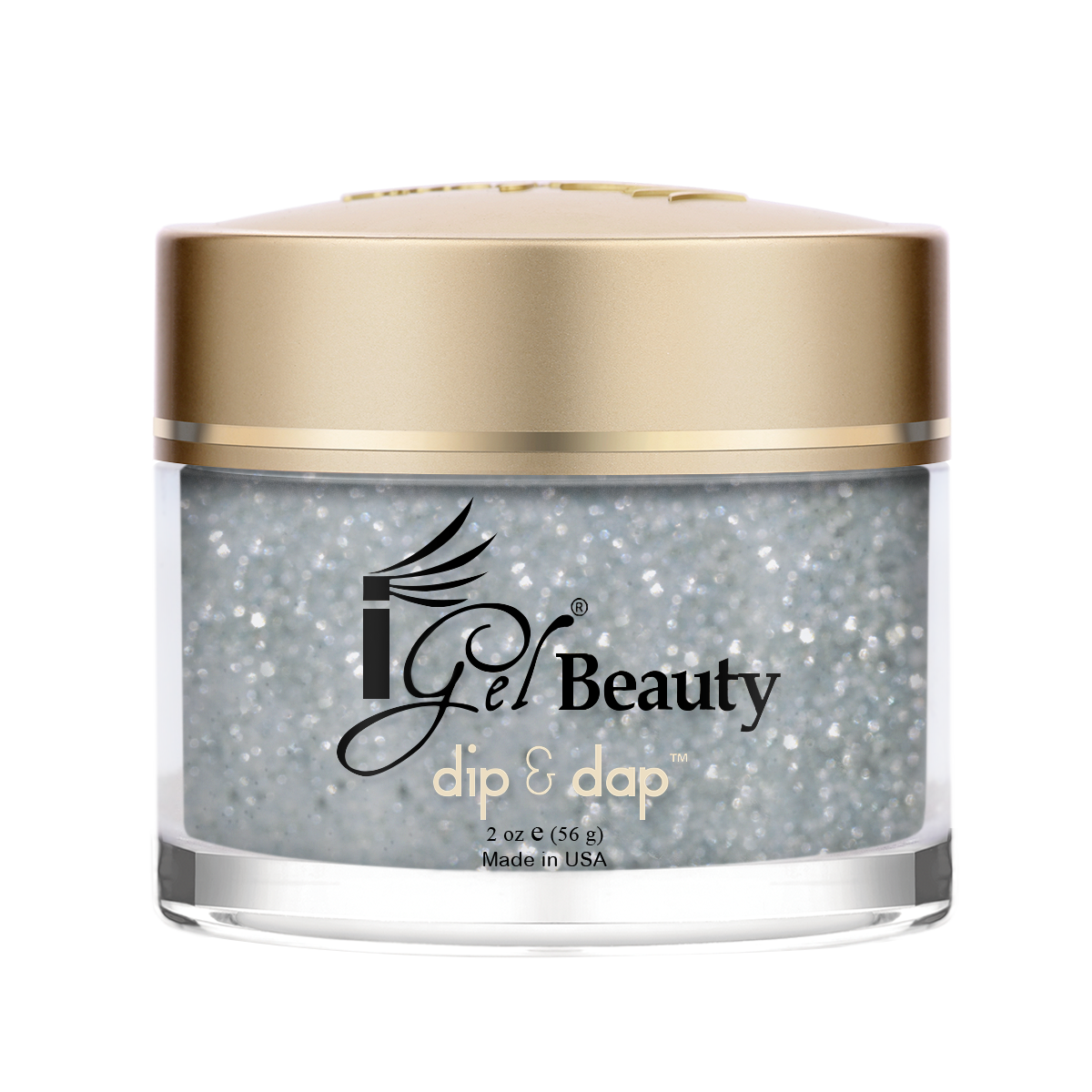 Dip & Dap Powder - Cosmic Glitter - CG31 Silvery Blue – iGel Beauty