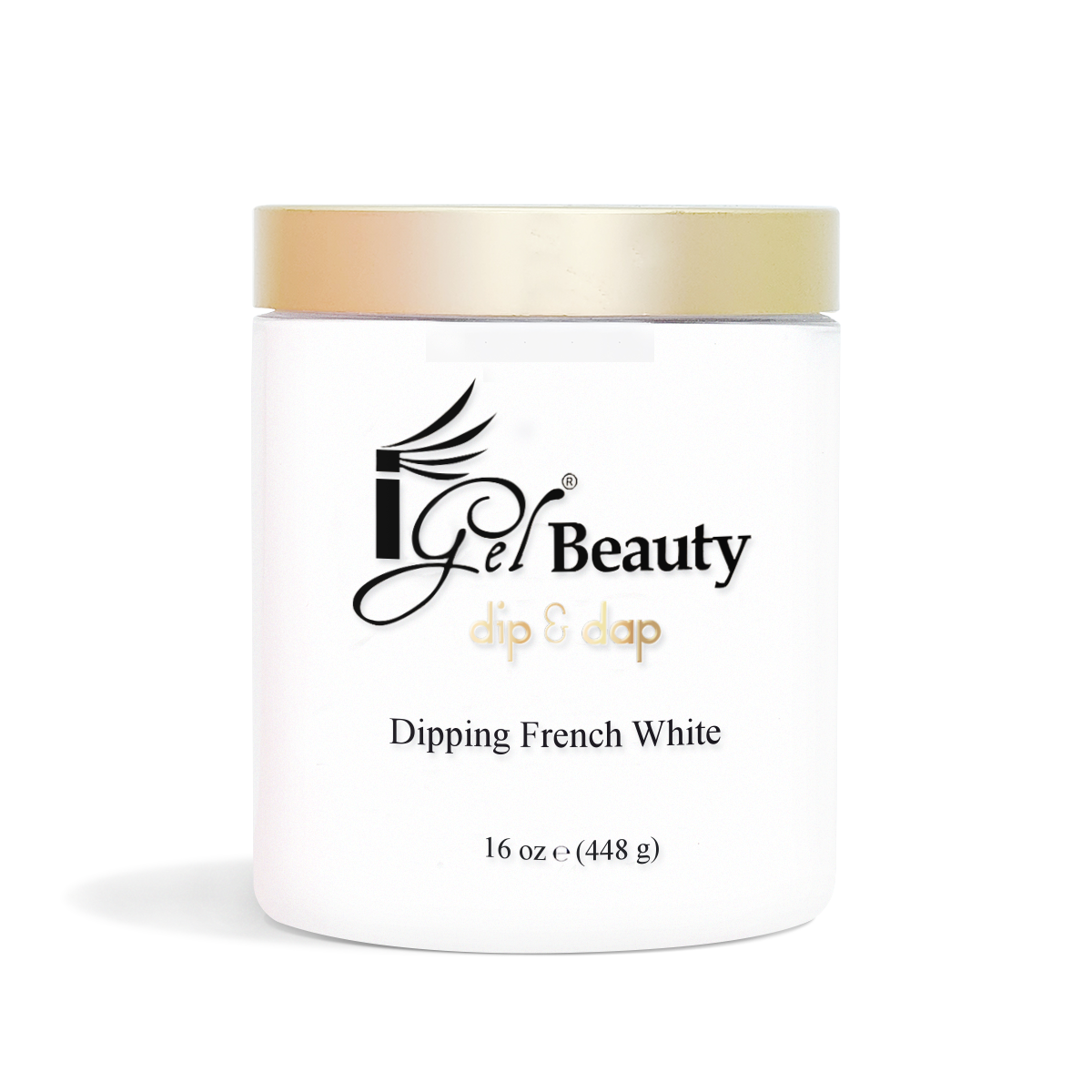 DIPPING POWDER FRENCH WHITE - 16 OZ REFILL - BEST FOR FRENCH SMILE LIN ...