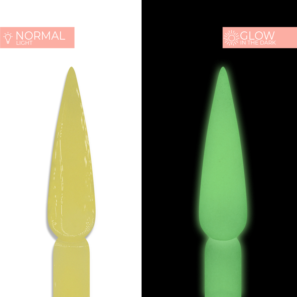 Diamond Sculpture Gel - Glow in the Dark - SG8 Yellow – iGel Beauty