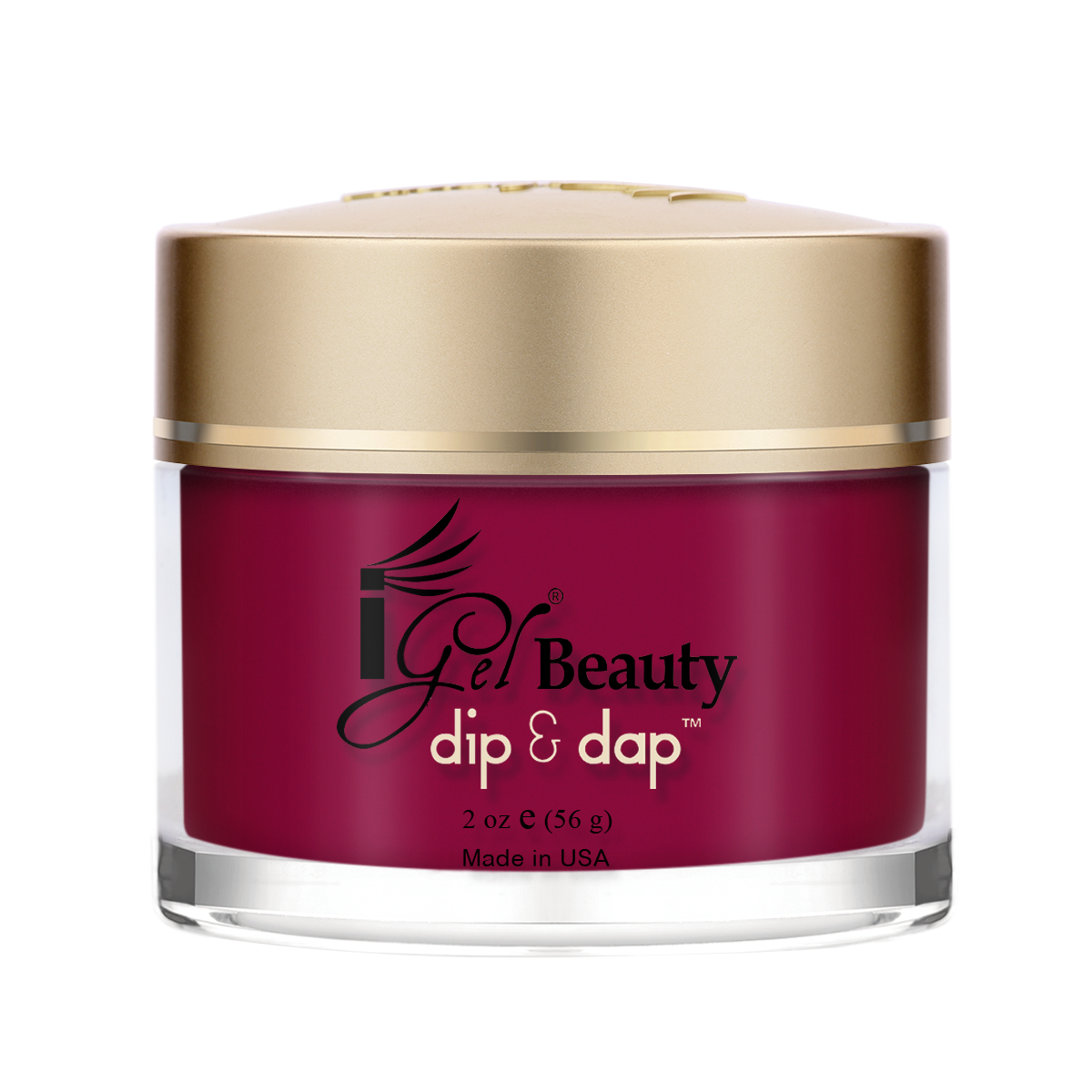 Dip & Dap Powder - DD034 Dark Crimson - RECOMMENDED FOR DIP – iGel Beauty